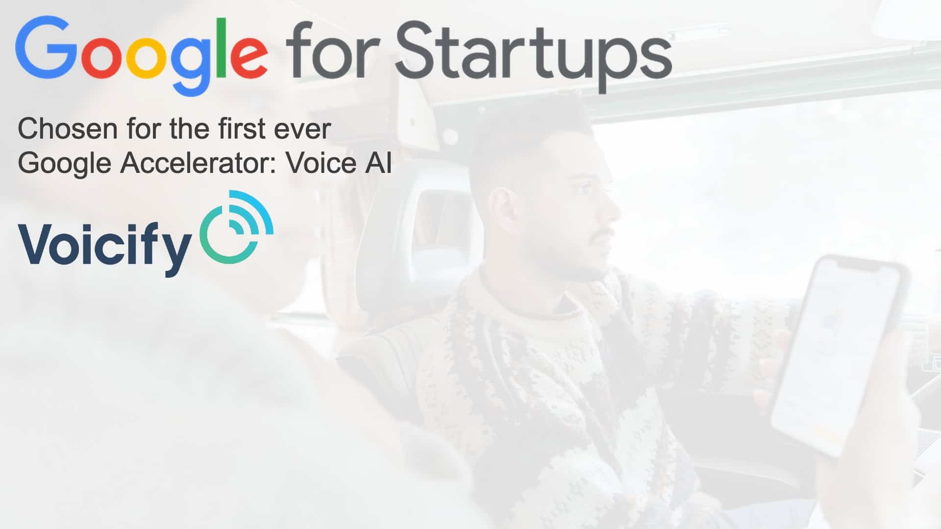 "Google Accelerator: Voice AI" Names Voicify to First Cohort - Voicify