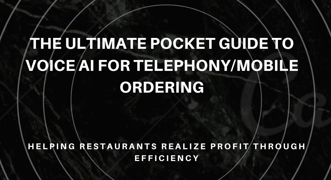 The Ultimate Pocket Guide to Voice AI for Telephony/Mobile Ordering - Voicify